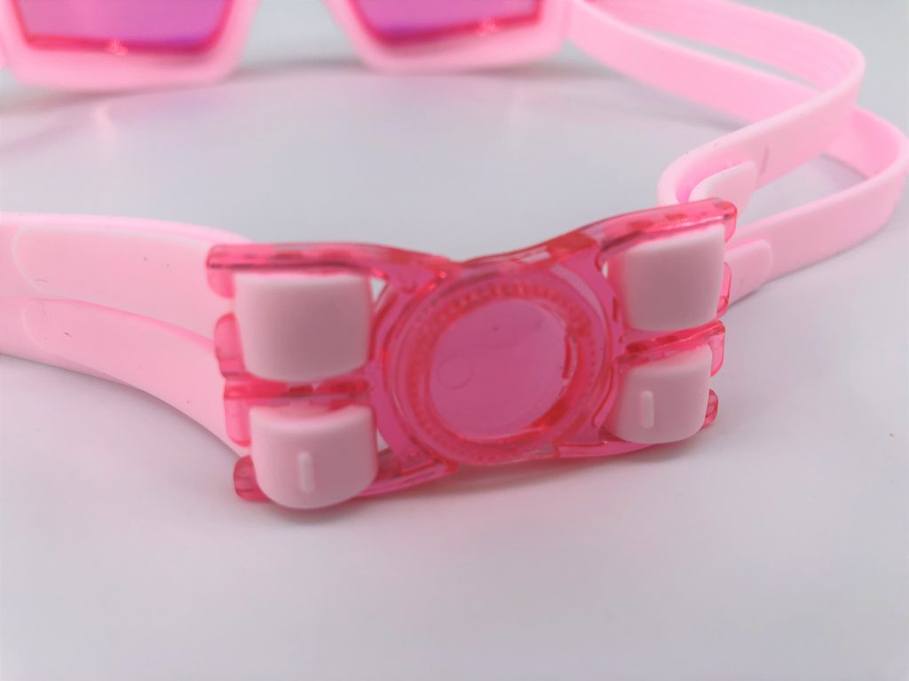 Pink goggle with back buckle – www.keedstore.com
