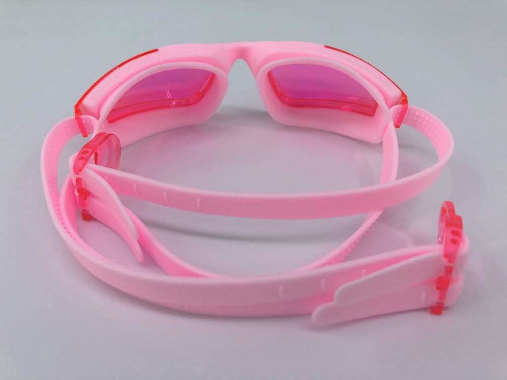 Pink goggle with back buckle – www.keedstore.com